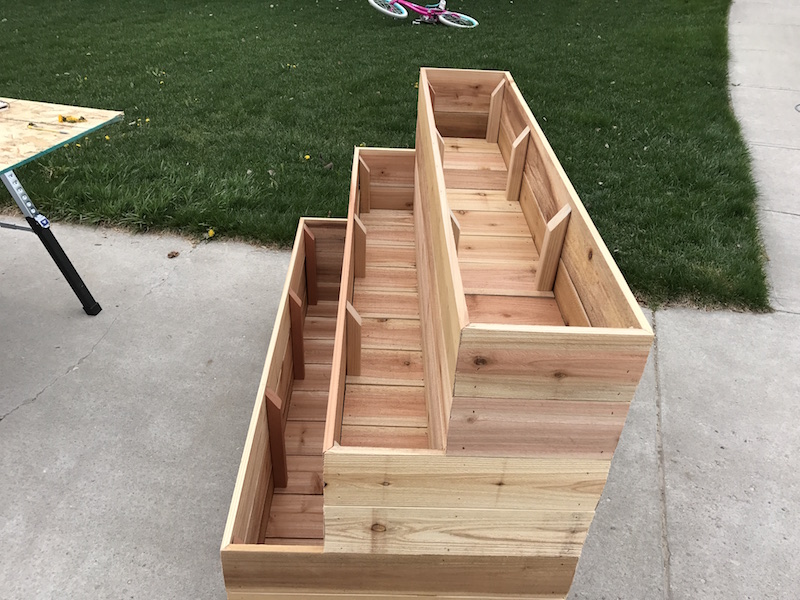 How To Build A Tiered Garden Planter Box Chris Loves Julia How To Build A Tiered Garden Planter Box Chris Loves Julia