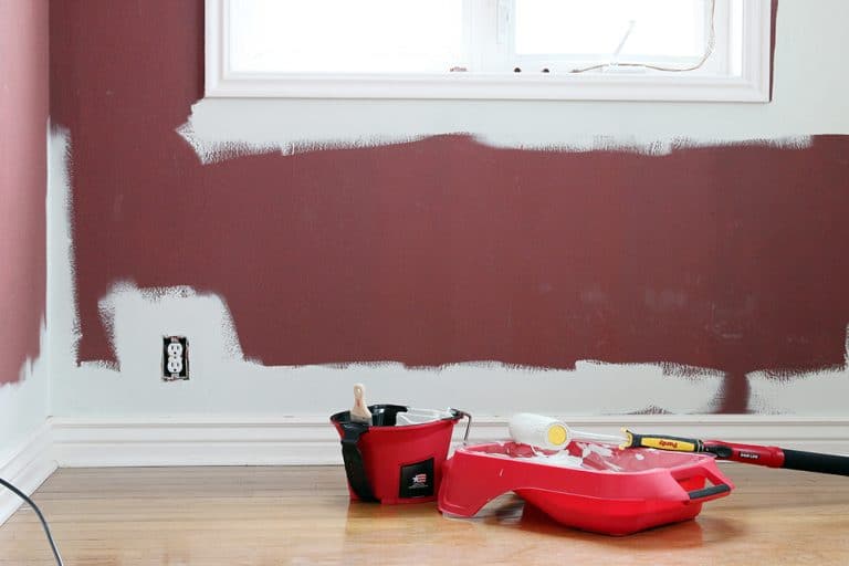 Painting Over Red - Chris Loves Julia