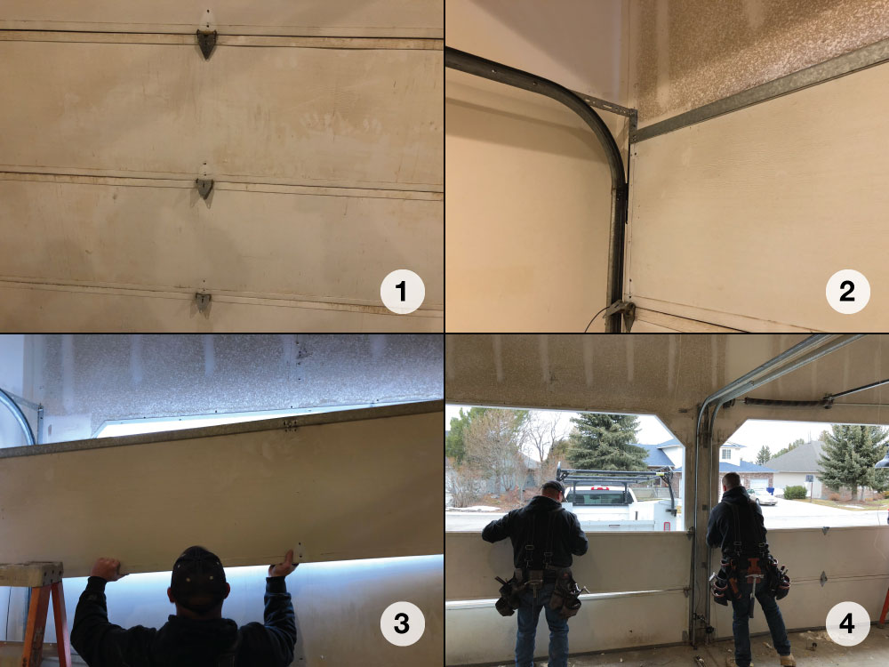How to Replace an Existing Garage Door - Chris Loves Julia