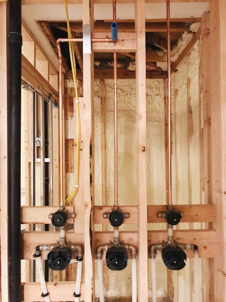 Our Master Bathroom Renovation, 2 Weeks In: On Plumbing and Choosing ...