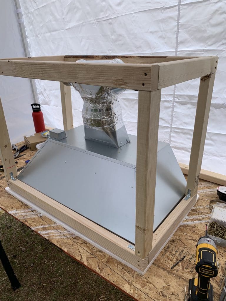 Building a Custom, Tiled Cover for a Recirculating Range Hood - Chris ...