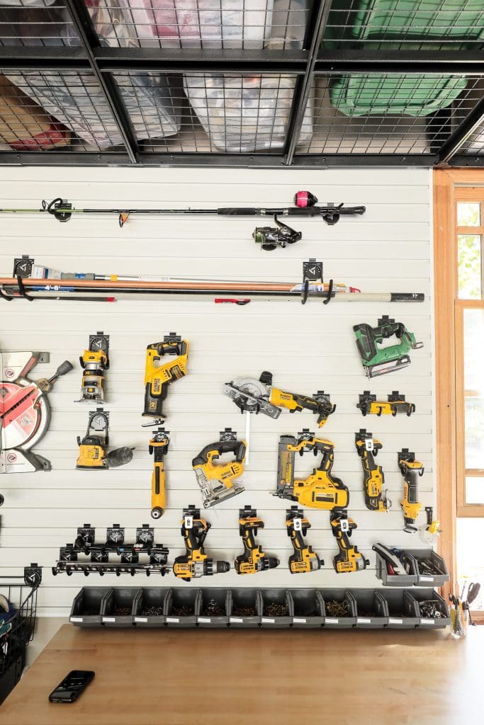 Storage and Organization in the Garage - Chris Loves Julia