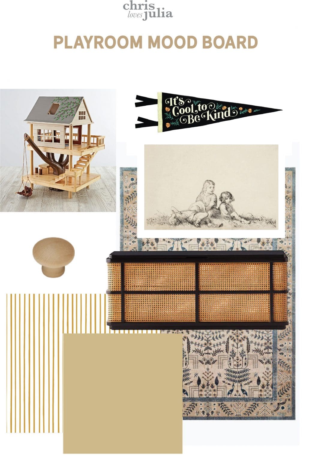 The Playroom Makeover has begun + Mood board!!! - Chris Loves Julia