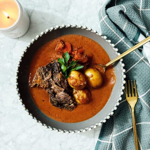 Pot Roast Pottage | Chris Cooks - Chris Loves Julia