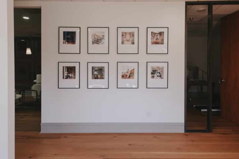 Making the Office Feel Like Home With Framed Photos