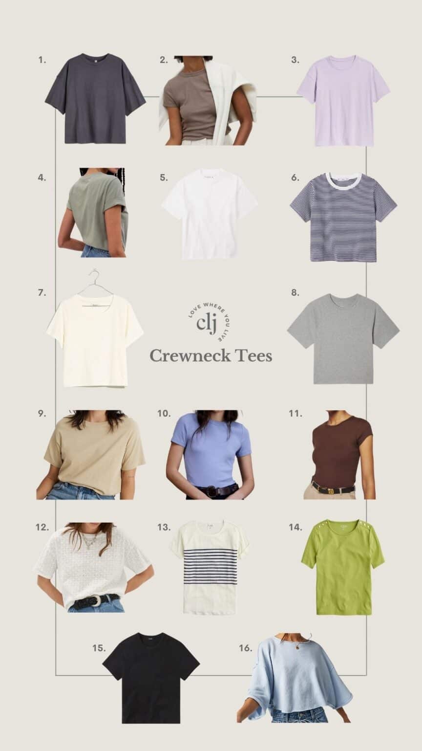 The Best Classic and Graphic Tees - Chris Loves Julia