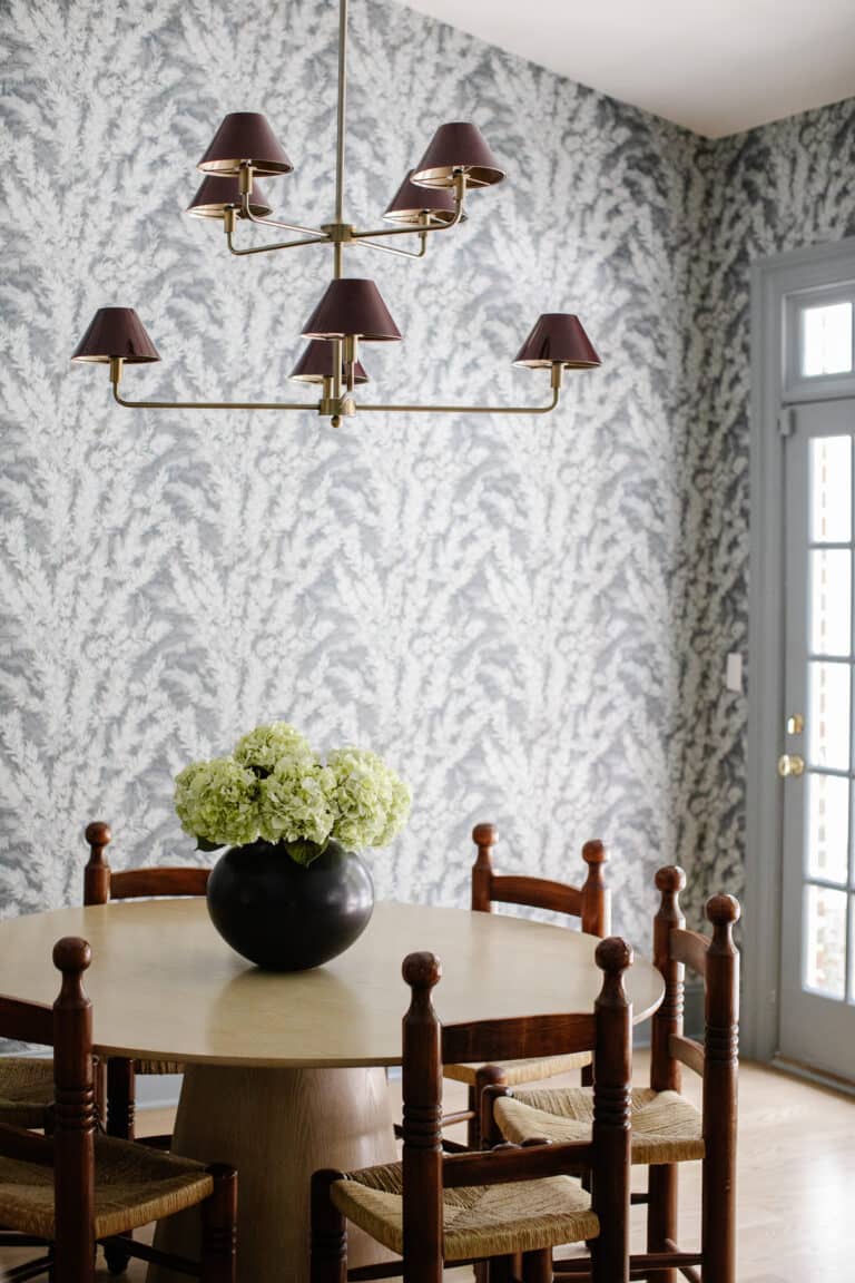 A Guide on Hanging a Chandelier Over a Dining Table - Chris Loves Julia