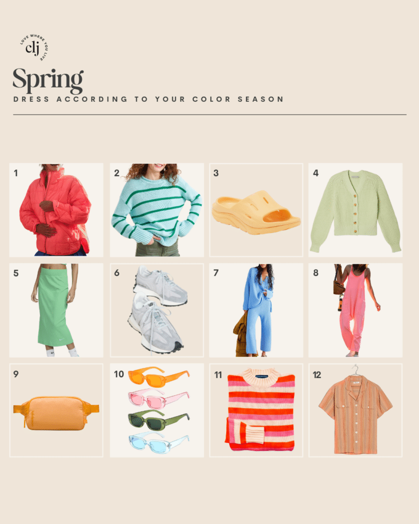 What to Wear According to Your Color Season - Chris Loves Julia