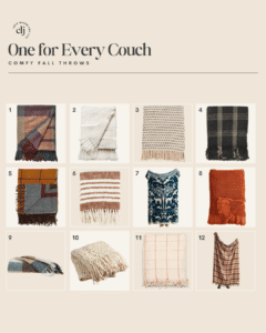 Use a Fall Throw Blanket to Transform Your Living Room – A Game ...